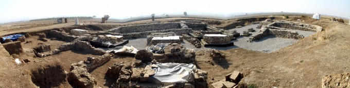 Ulpiana, an ancient Roman city * Hotel Ulpiana, Gračanica near Pristina ...